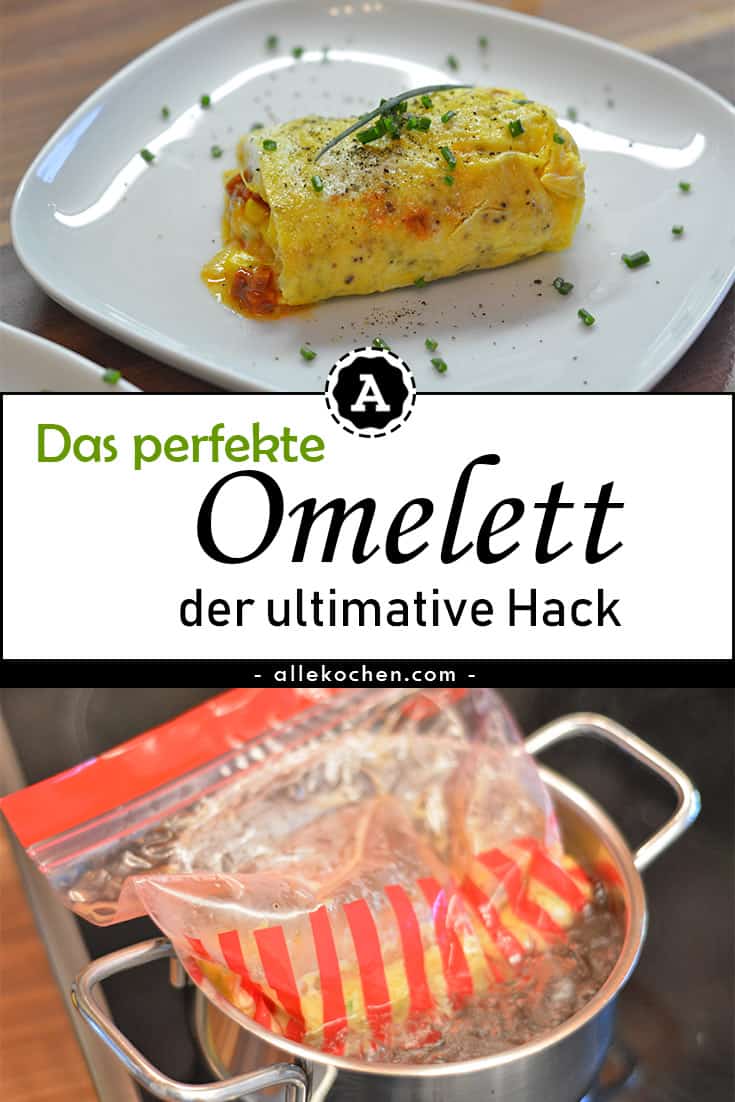 Omelett im Wasserbad - Trick 17 - AlleKochen.com